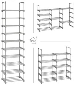 Botník BOXIFY šedá