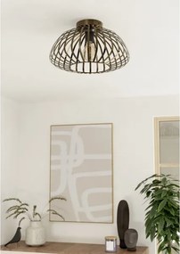 Eglo 901096 - Stropní svítidlo ESPINAL 1xE27/40W/230V pr. 38,5 cm bronzová