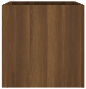 Truhlík hnědý dub 40 x 40 x 40 cm kompozitní dřevo - Default Title