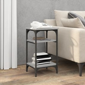 vidaXL Odkládací stolek 35 x 30 x 60 cm kompozitní dřevo [825803] Barva: kouřový dub