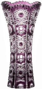 Váza Petra, barva fialová, výška 180 mm