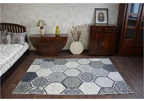 Kusový koberec PP Aron šedý 80x150cm