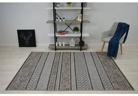 koberec SISAL LOFT 21118 BOHO slonová kost/stříbrný/šedá velikost 140x200 cm | krásné koberce cz