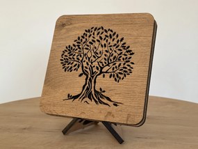Li-Go "Dub" lampa 19x19cm provedení povrchu: bříza