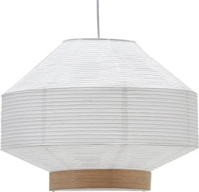 Bílé stínidlo ø 55 cm Hila – Kave Home