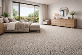 Timzo, Metrážový koberec Orion 9249, na míru, šíře 4m,5m, hnědá, filc, chodba / předsíň