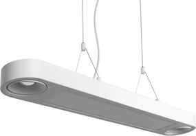 Závěsné svítidlo Luce, 1x bílé kovové stínítko, w