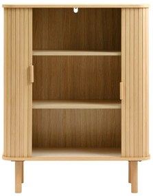 Designová skříňka Parveen 113 cm přírodní dub