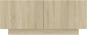 Noční stolek dub sonoma 100 x 35 x 40 cm kompozitní dřevo 3082768