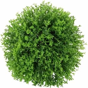 Umělá květina Buxus 13 cm, zelená