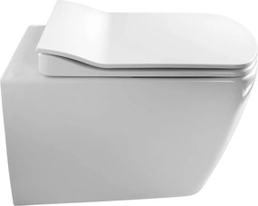 Sapho Sapho, GLANC WC sedátko, SLIM, Soft Close, bílá, GC5030