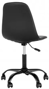Kancelářská židle STOCKHOLM černá, černá podnož House Nordic 1201052
