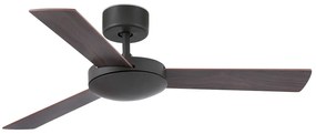 FARO MINI MALLORCA 33605 42“ tmavě hnědá/tmavě hnědá/červená třešeň Stropní ventilátor