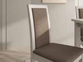 ADRK Furniture Židle Nola IV CH-NOL-IV-W-OP20