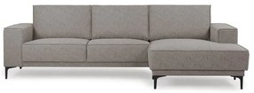 Taupe rohová pohovka (pravý roh/s lenoškou) Copenhagen – Scandic