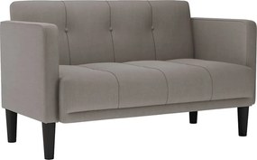 vidaXL Loveseat Sofa 111 cm textil [4100561] Barva: Modrá