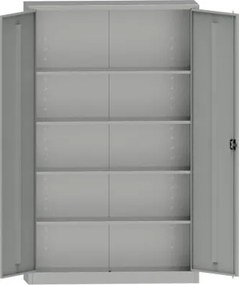 KOVONA Spisová skříň kovová 1200 mm C3703H2 [světle šedá]