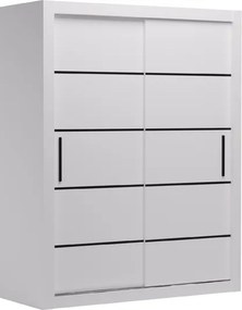 ADRK Furniture Posuvná skříň MORELL 160 ADRK-SW-MLL-160-W