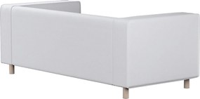 Potah na pohovku IKEA  Klippan 2-místná barva bílá látka pletený vzor