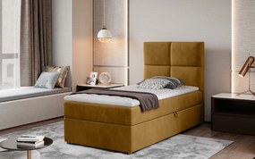 Rivia boxspring postel 90x200 Materiál / Dekor: Monolith 48