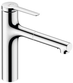 Hansgrohe Zesis M33 - Dřezová baterie 160, s výsuvnou sprškou, chrom 74801000