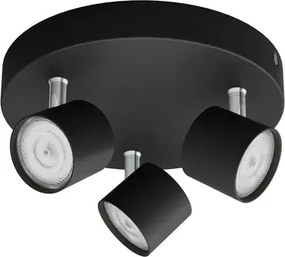 Philips Star 3x4,5W černá / LED bodové svítidlo / 1500lm / 2700K / IP2
