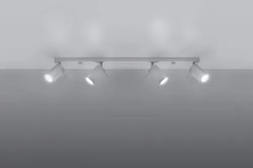 Bodové svítidlo SOLLUX Ring 4l GU10 4x40W bez zdroje SL.0331 bílá