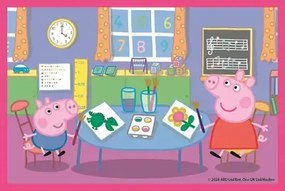 Clementoni Obrázkové kostky Prasátko Peppa 6 kostek / od 2 let