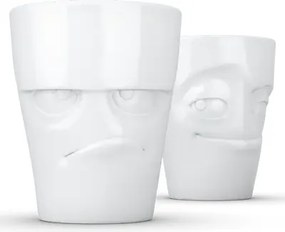 FIFTYEIGHT Grummelig  Verschmitzt bílá / Hrnek / 350 ml