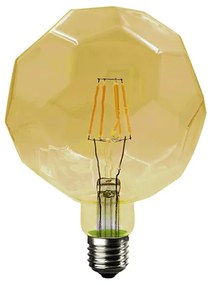 ACA DECOR LED žárovka Filament Lig E27 6W, Jantar