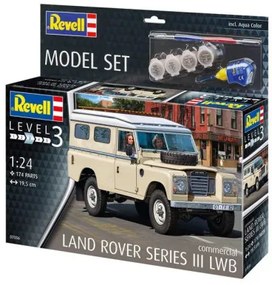 Revell ModelSet auto 67056 Land Rover Series III LWB (commercial) (1:24)