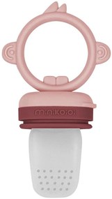 MINIKOIOI Kousátko krmicí Pinky Pink/Powder Grey