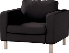 Potah na křeslo IKEA Karlstad, krátký barva šedá