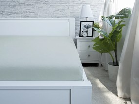 XPOSE® Dětské jersey prostěradlo Exclusive - světle šedé 70x140 cm