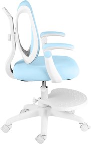 Dětská rostoucí židle Neoseat JUNI 022 — látka, pratelný potah, modrá