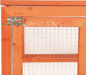 Králíkárna 183 x 90 x 46,5 cm masivní jedlové dřevo 170877
