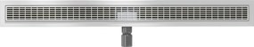 Mexen Flat M33 liniový odtok 80 cm, inox - 1033080-15