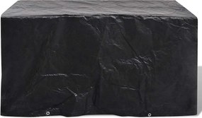 Plachty na zahradní nábytek 2 ks 8 oček 180 x 70 x 90 cm 279129