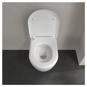 Villeroy & Boch Soul - Závěsné WC se sedátkem SoftClose, alpská bílá 4656HR01