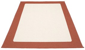 Oboustranný vinylový koberec Pappelina ILDA Brick/Vanilla velikost: 180x180cm
