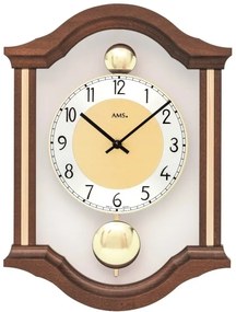 Kyvadlové nástěnné hodiny 7447/1 AMS 34cm