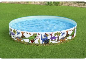 Dinosauři dětský zahradní bazén Bestway 244 x 46 cm 55001