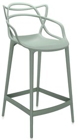 Barová židle Masters Stool khaki, Kartell - Masters Stool 5868 (výška 109 cm)
