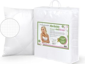 Bellatex Polštář Merkádo AntiStress 900g Bílá 70x90 cm