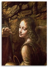 Gario Obraz na plátně Madona v jeskyni - Leonardo da Vinci, reprodukce Rozměry: 40 x 60 cm