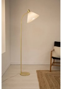 Markslöjd 108569 - Stojací lampa MIRA 1xE27/40W/230V zlatá