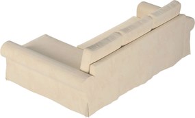 Potah na pohovku IKEA Backabro rozkládací se šezlongem barva ekr látka lesklé, sametová