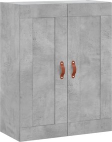 Skříň highboard betonově šedá 69,5x34x180 cm kompozitní dřevo 3200045