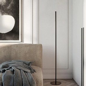 Toolight Toolight, LED podlahová lampa 12W APP1415-F, černá, OSW-01416