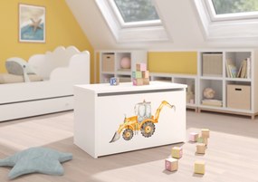 ADRK Furniture Truhla na hračky DARIA TB-Dar-W-DIG-n-O042